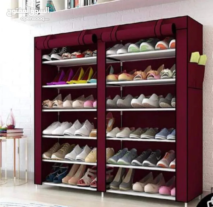 خزانات ملابس وأحذية هيكل معدن وقماش كبيرة وقوية - (247997643) | السوق ...