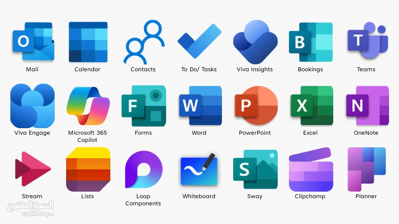 مايكروسوفت 365 اخر اصدار 2024 لمدة سنة. - (246364827) | السوق المفتوح