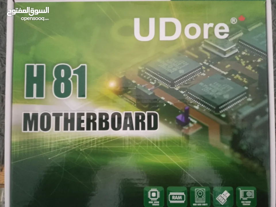 udore motherboard h81 4th - (233386508) | السوق المفتوح