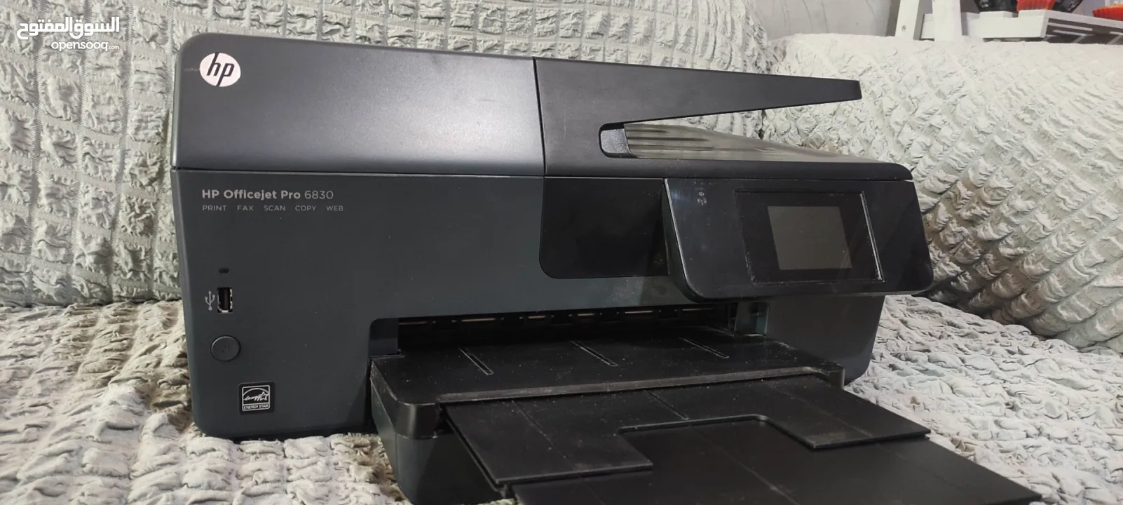 HP Officejet Pro 6830. طابعة مع سكانر وتصوير وفاكس وويب - (218000712 ...