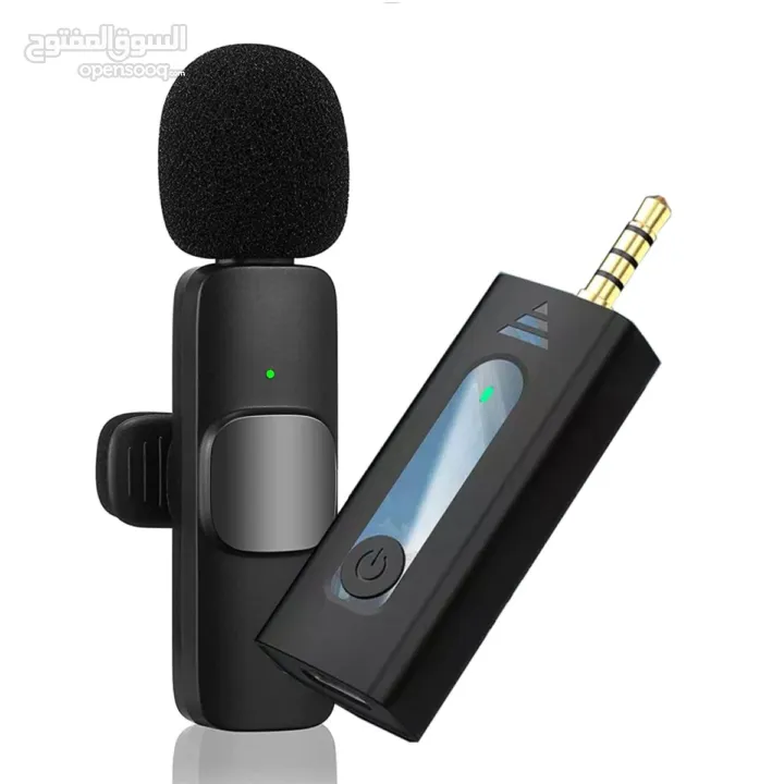 مايك مايكروفون احترافي وايرلس Jack 3.5mm Wireless Microphone ...
