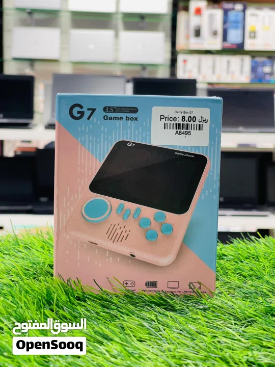 G7 3.5 INCH SCREEN GAME BOX HANDHELD GAME CONSOLE – PINK - (266027307 ...