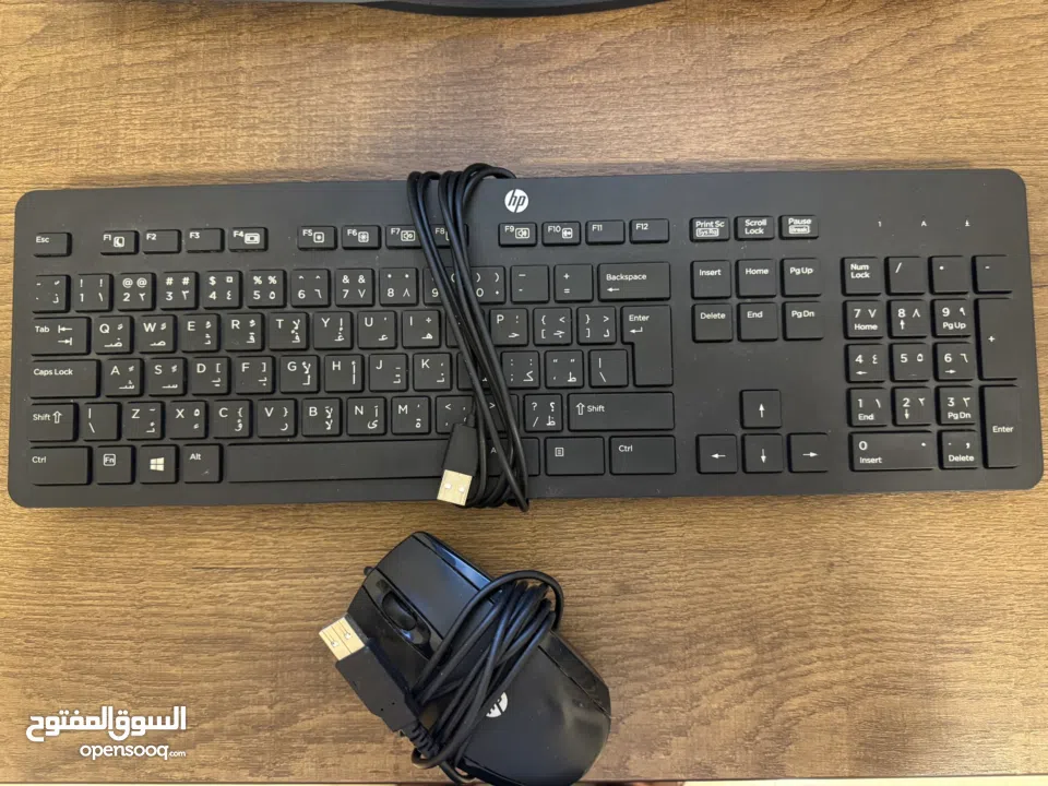 HP USB Keyboard and Mouse - (262342307) | السوق المفتوح