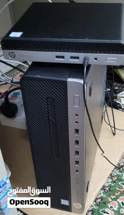 HP i7 8th gen EliteDesk 800 G4 SFF PC - (275175207) | السوق المفتوح