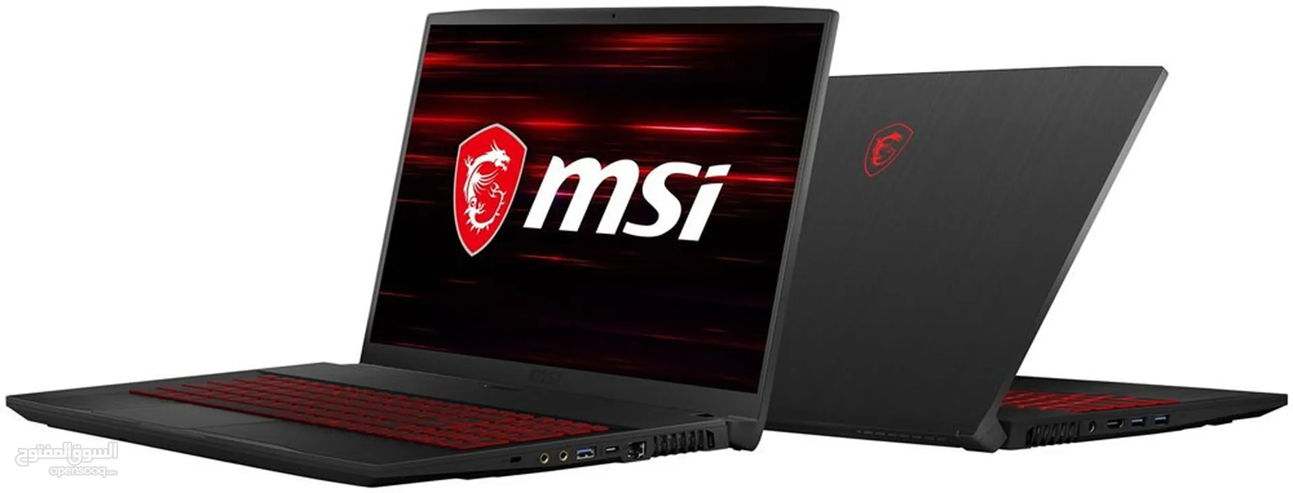 لابتوب MSI i7 الجيـــ10ــــل Ram 16GB GTX 1650ti 4GB جديد كفاله عام - (225368798) | السوق المفتوح