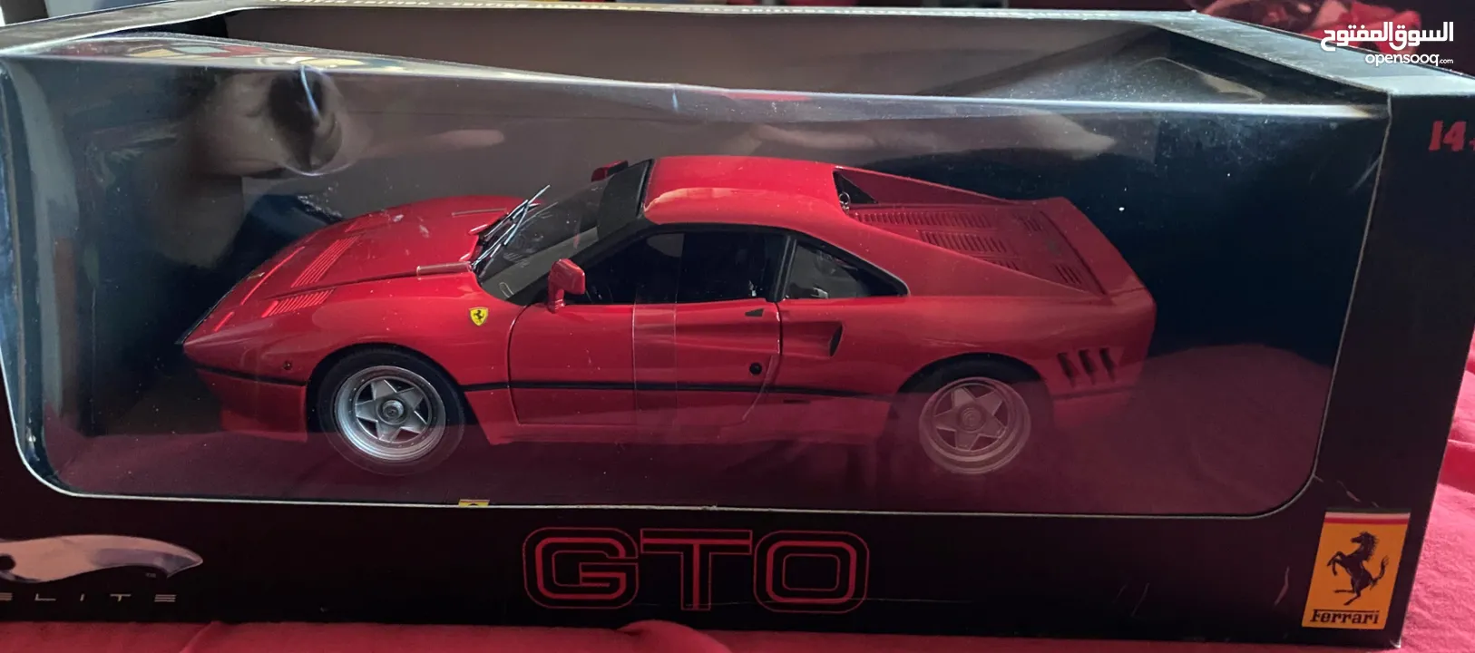 Rare Hot Wheels Elite 1984 Ferrari 288GTO Corsa Red 1/18 Scale, مجسم فيراري نادر - (253837285 ...