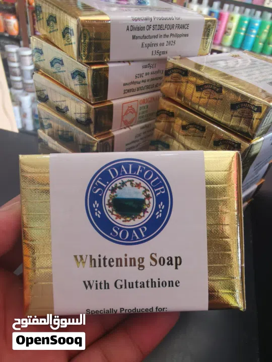 توفر من جديد صابون دالفور الأصلي st. Dalfor doap Whitening soap with ...