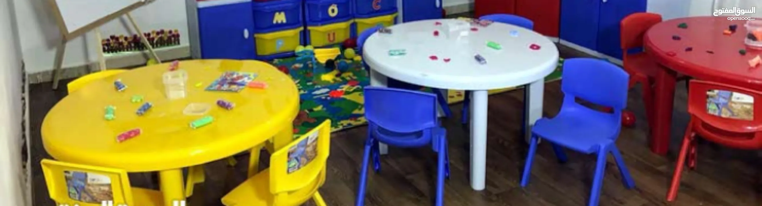 تجهيز مراكز ثقافية ومراكز تنمية قدرات الأطفال تفصيل كراسي محاضرات ودروج ...