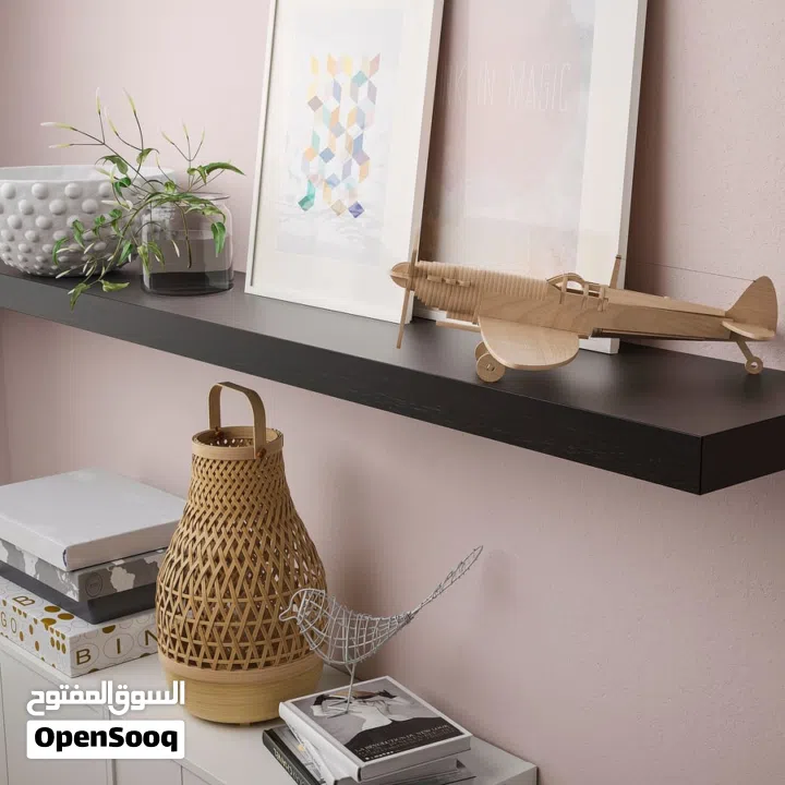 ikea floating shelf- LACK - (270231105) | السوق المفتوح