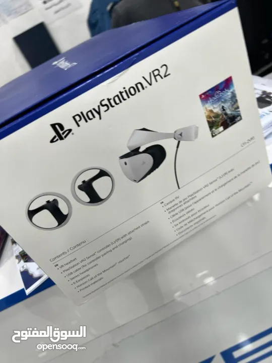 بلايستيشن 5 + ايدين عدد2 +قواعد شاحن وايرلس + VR رايزن ايديشن +قاعدة ...