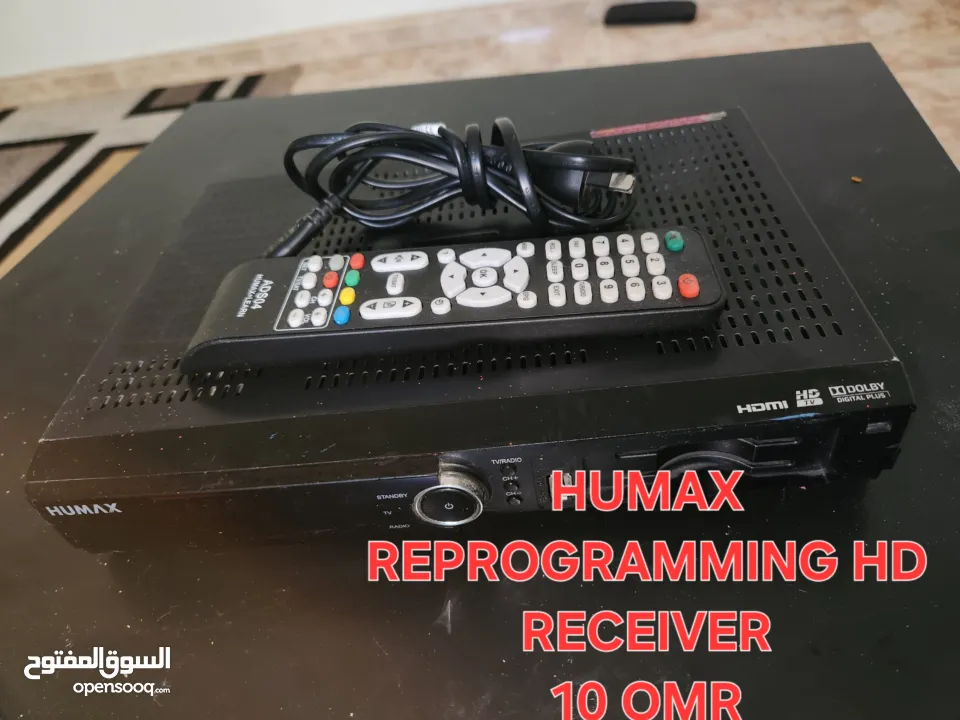 HUMAX TV RECEIVER AND MI HD TV BOX - (256274797) | السوق المفتوح