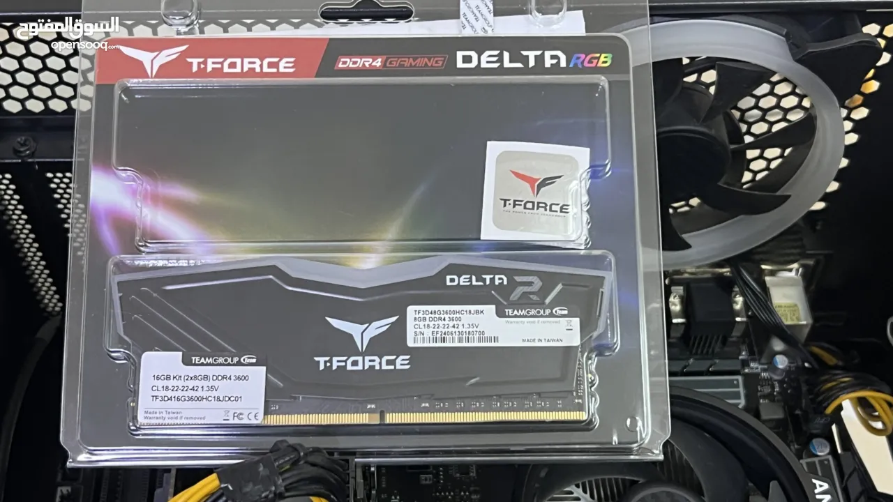 New Team Group Delta T-Force 8GB RGB RAM - (250318113) | السوق المفتوح