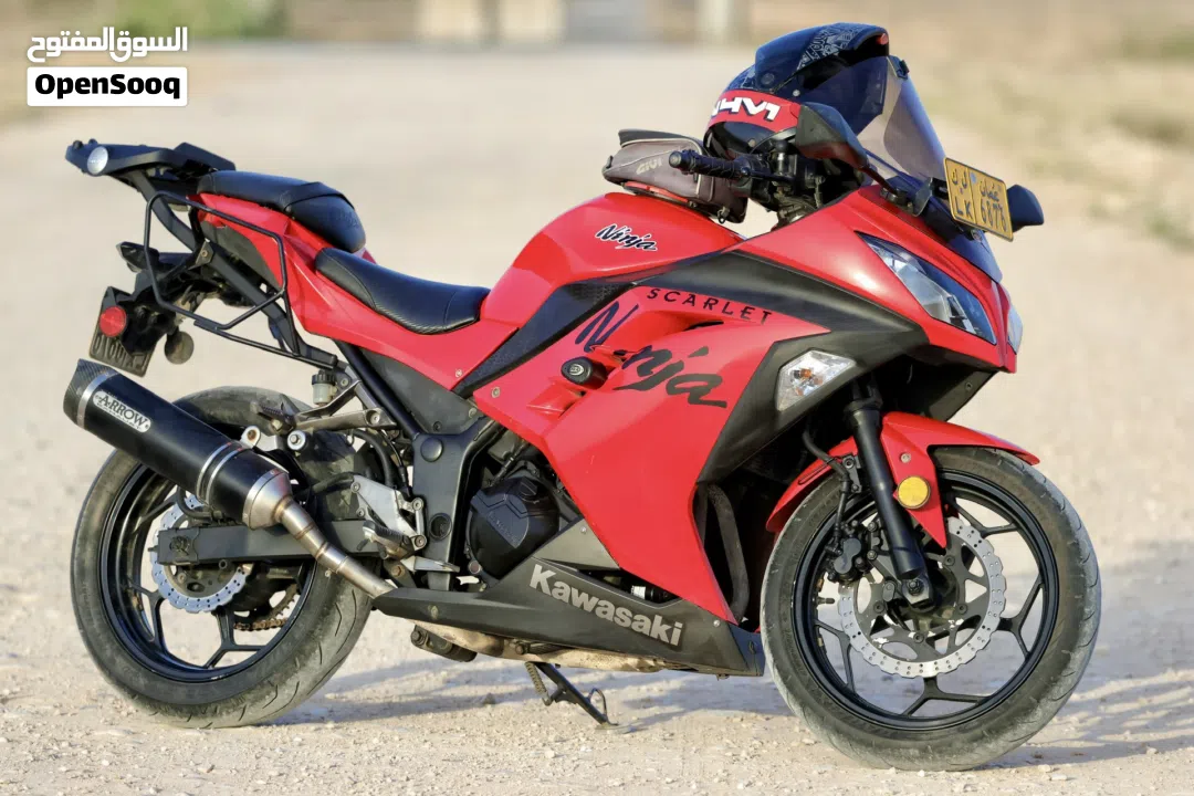 Ninja 300 cc red 2014 with Extras parts 28k odometer Good condition No ...