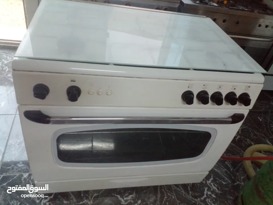 فرن غاز إيطالي 90 سم نار ممتازه كهربتو شغاله بلكامل - (219534780 ...