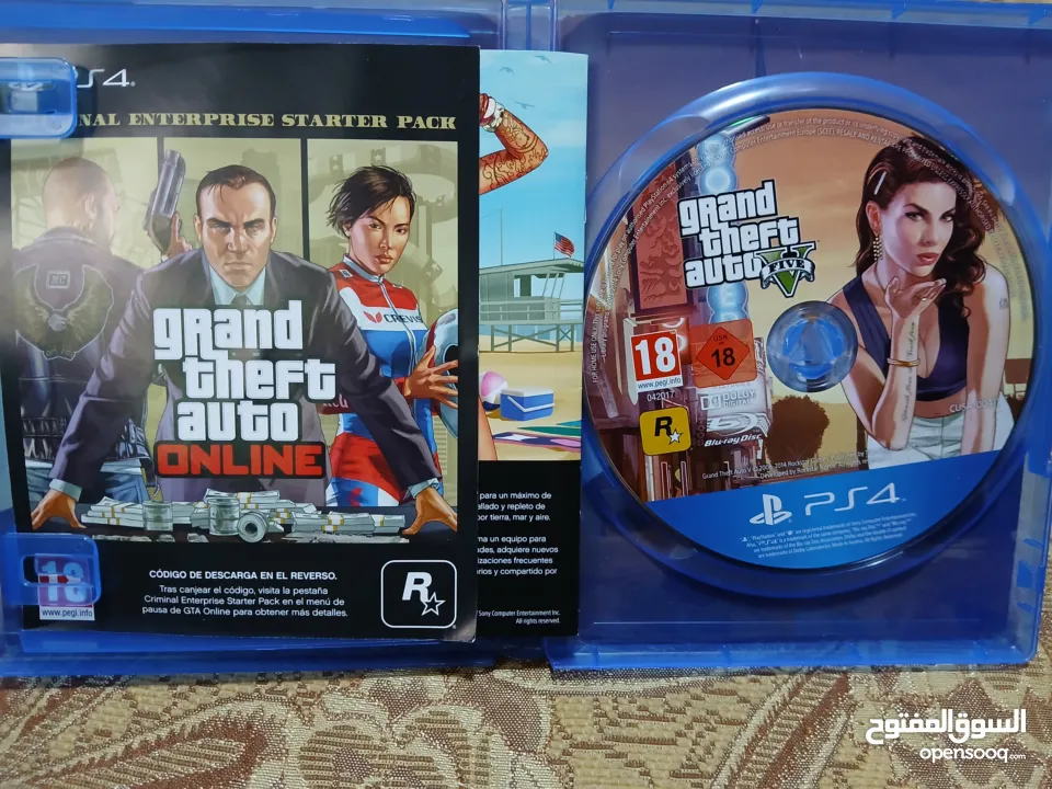CD (GTA 5 PREMIUM EDITION-النسخة المحسنة) - (247640435) | السوق المفتوح