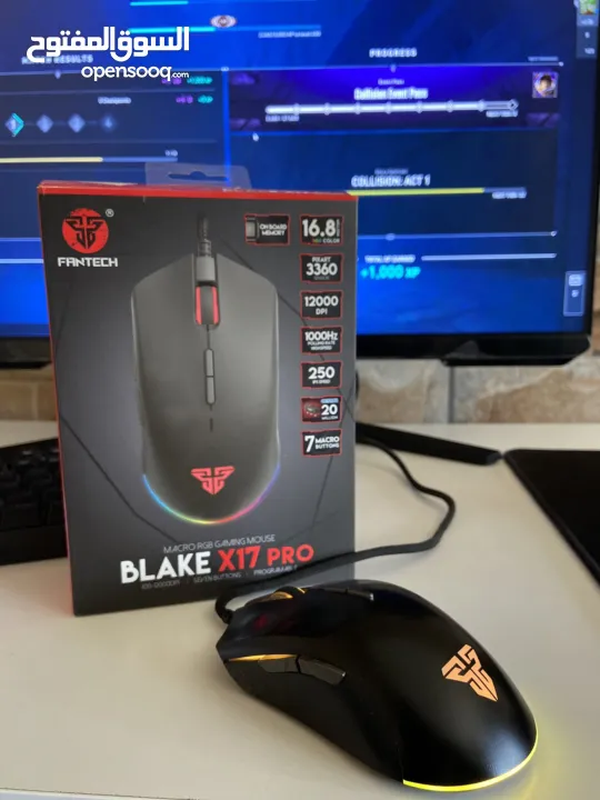 FANTECH X17 BLAKE ((PRO)) GAMING MOUSE - (254252561) | السوق المفتوح