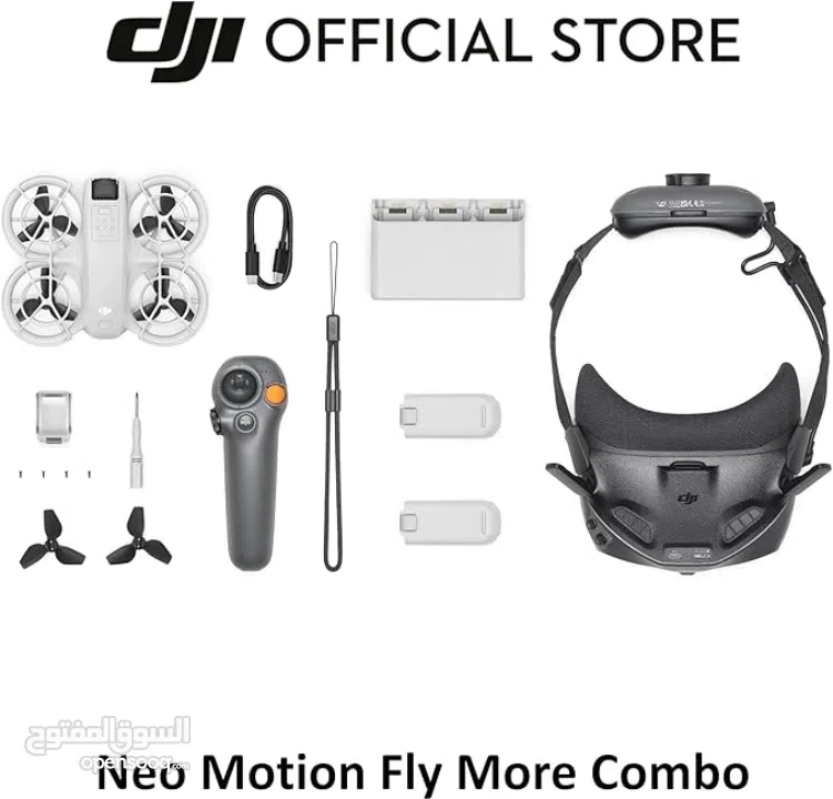 DJI Neo RC Motion 3 and 3 batteries, 4K UHD Camera - (260321243 ...