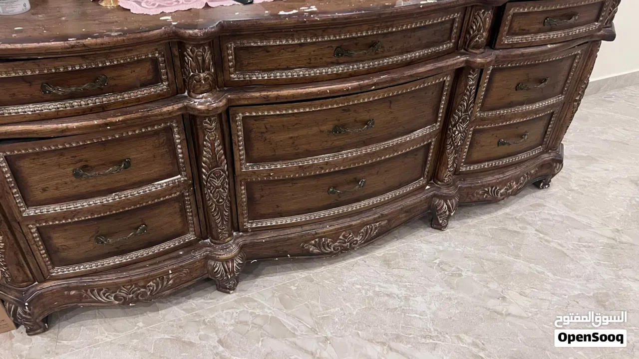 غرفة نوم خشب زان قوي : غرف نوم كاملة : الدمام ضاحية الملك فهد (273924485)