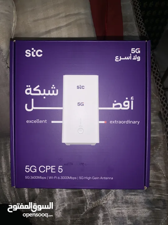 للبيع راوتر Stc 5g نظيف استعمال 6 أيام - (247416773) | السوق المفتوح