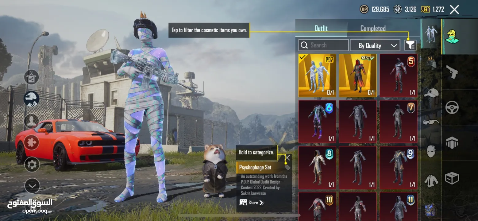 Pubg mobile 83 level Account - (236734348) | السوق المفتوح