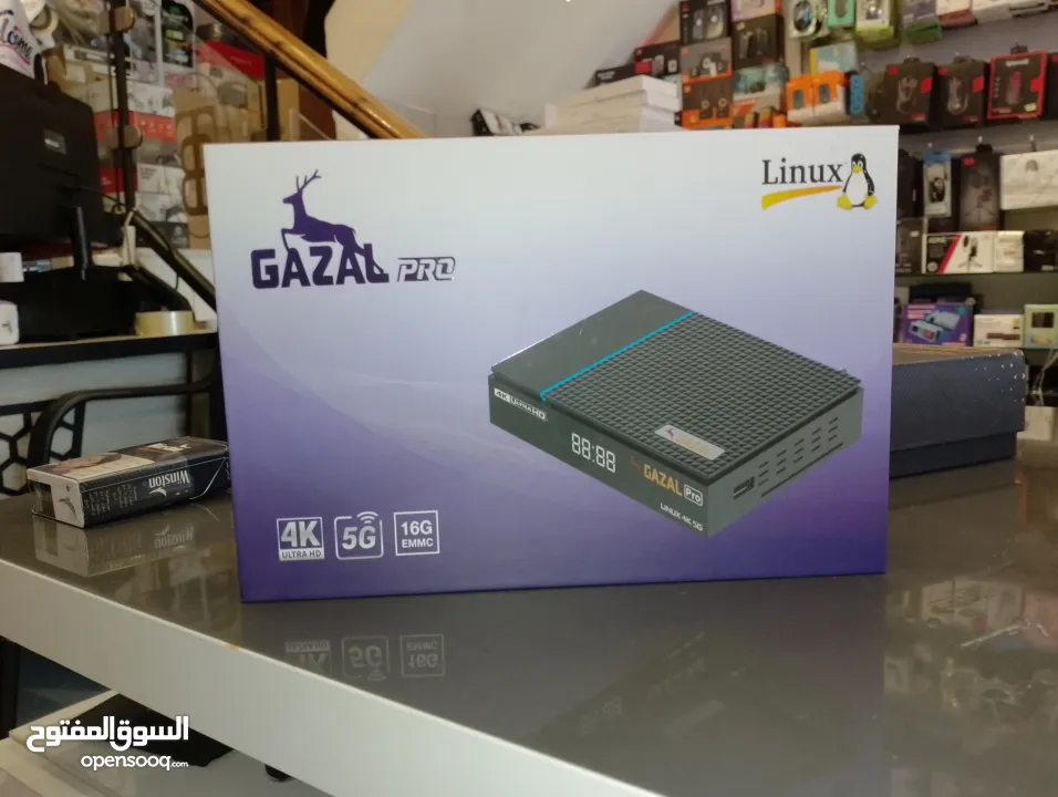 GAZAL PRO LINUX RECIVER 5G 4K ريسيفر غزال برو نظام لينوكس الجديد ...