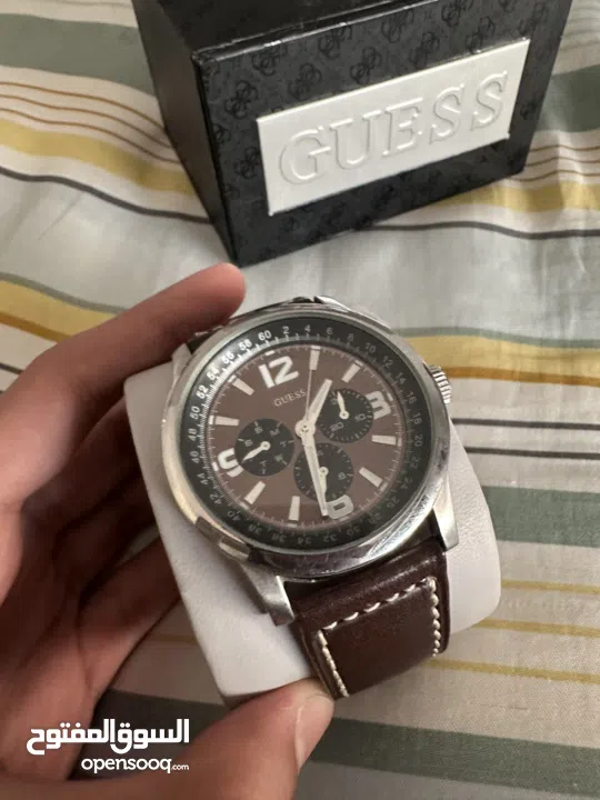 Guess brown watch : ساعات رجالي : عمان خلدا (237167746)