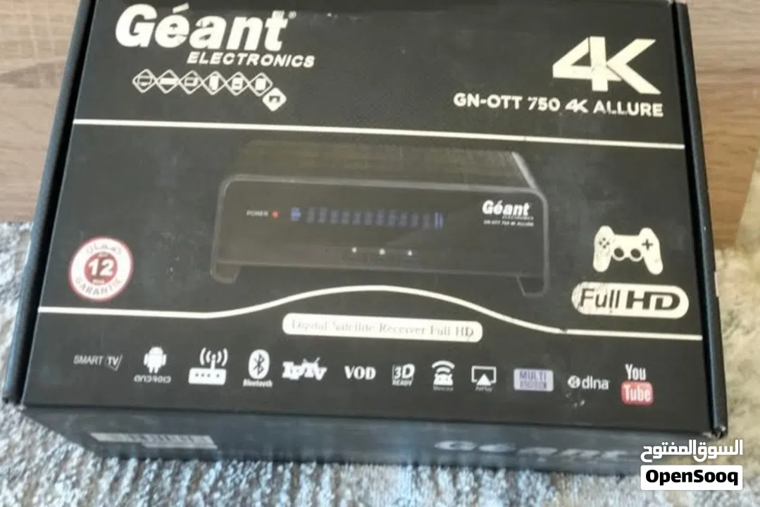 ريسفر لبيع Géant OTT 750 4K Allure اقر الوصف - (261355183) | السوق المفتوح