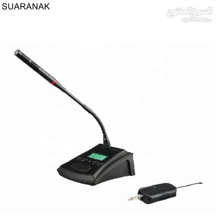 ميكرفون قاعدة لاسلكي X-H01 Wireless Microphone UHF Conference System ...