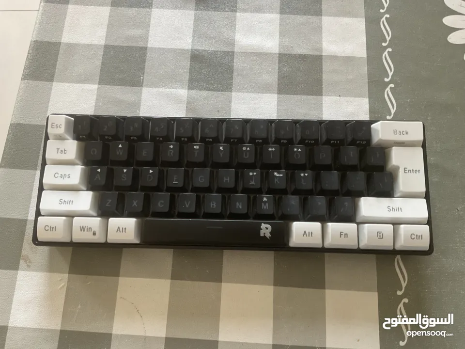 Rock Pow 61-key RGB Streamer Gaming Keyboard - (263915237) | السوق المفتوح