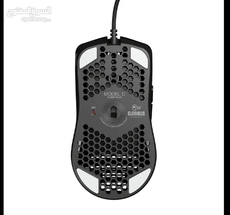 ‏Glorious model o gaming mouse 68g with flexible wire قينمق ماوس مودل ...