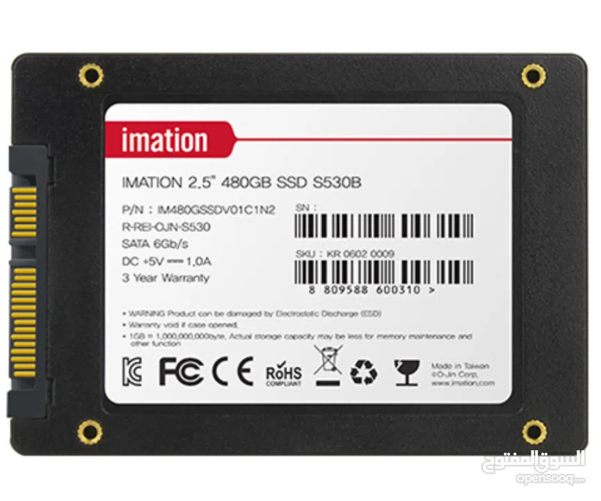 SSD SOLID STATE DRIVE IMATION 240 GB هارد ديسك اس اس دي جديد ومكفول ...