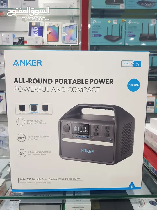 ANKER 500W POWER STATION - (262511109) | السوق المفتوح