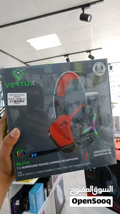 Vertux Blitz Gaming Headset - (255768345) | السوق المفتوح