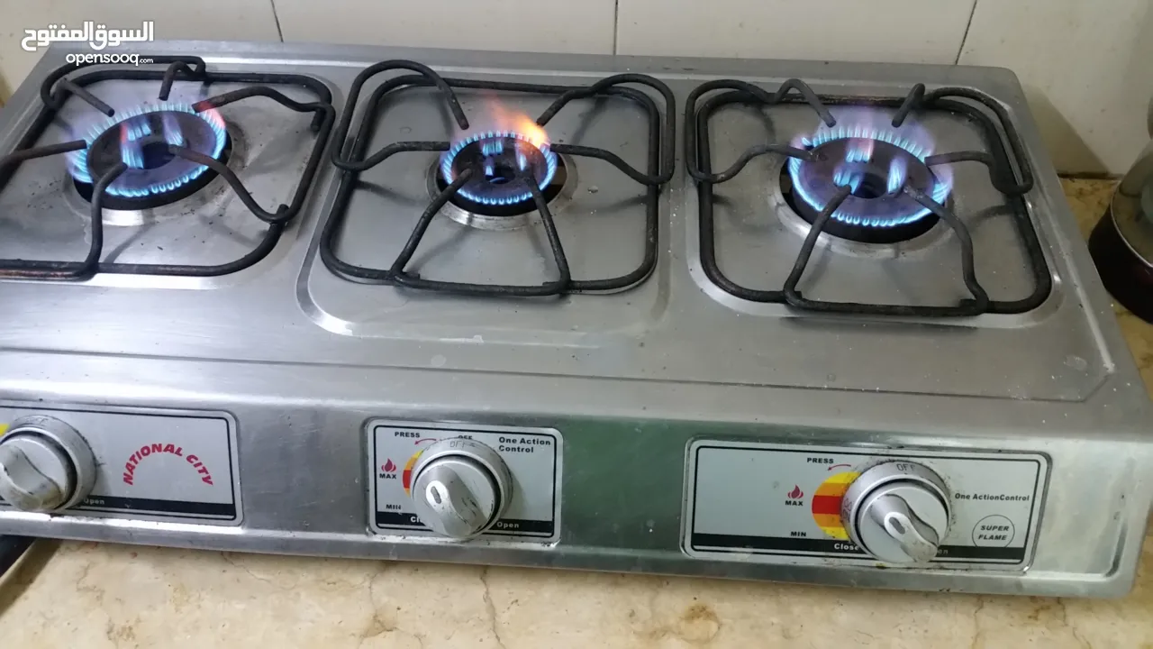 جرة غاز وغاز ثلاث شعلات - (253370551) | السوق المفتوح