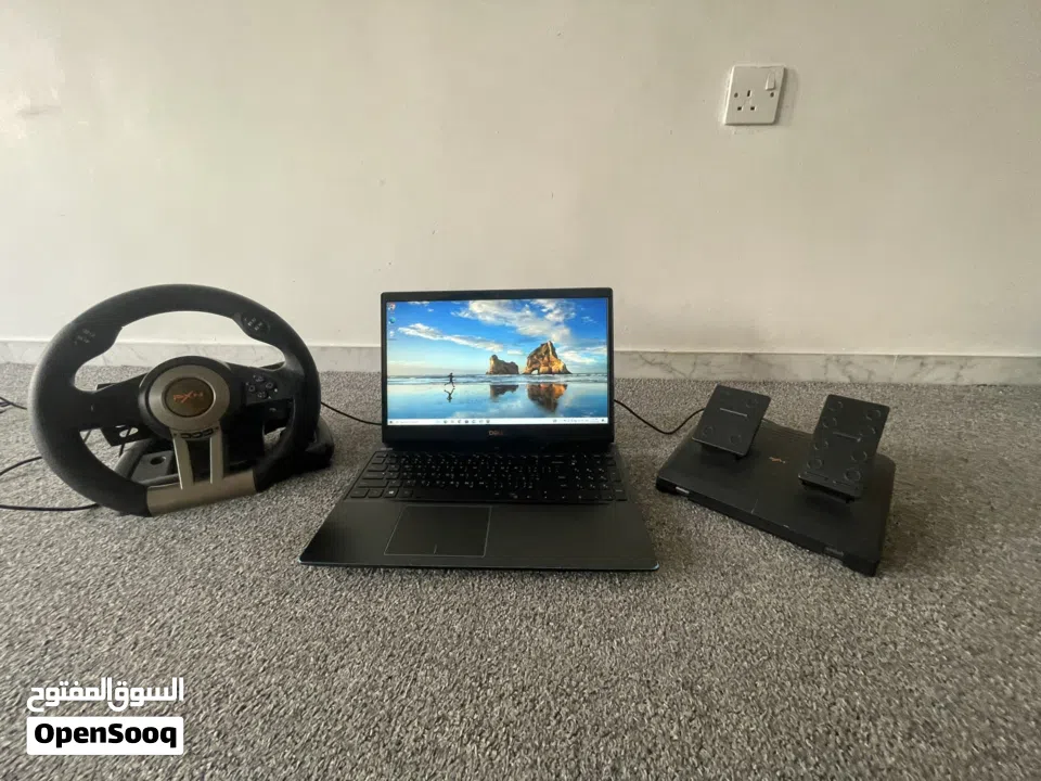 Dell gaming laptop combo with steering wheel for sale - (240701807 ...