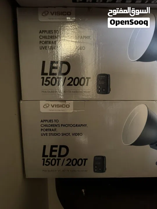Visico LED soft box light with stand - (256559663) | السوق المفتوح