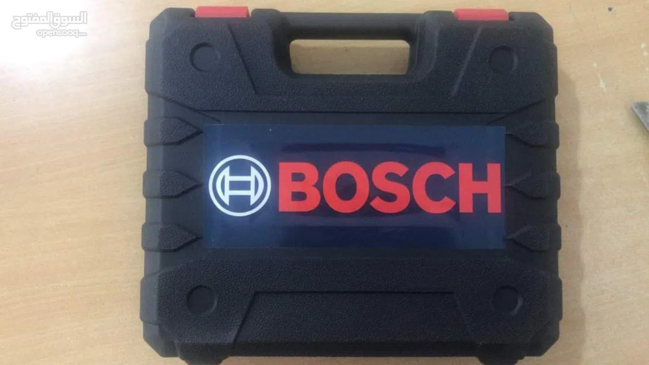 دريل بوش شحن 2 بطاريه لاسلكي 12 فولت Bosch 12V Cordless Impact Drill GSB 120-LI Gen 2 دريل الشحن ...