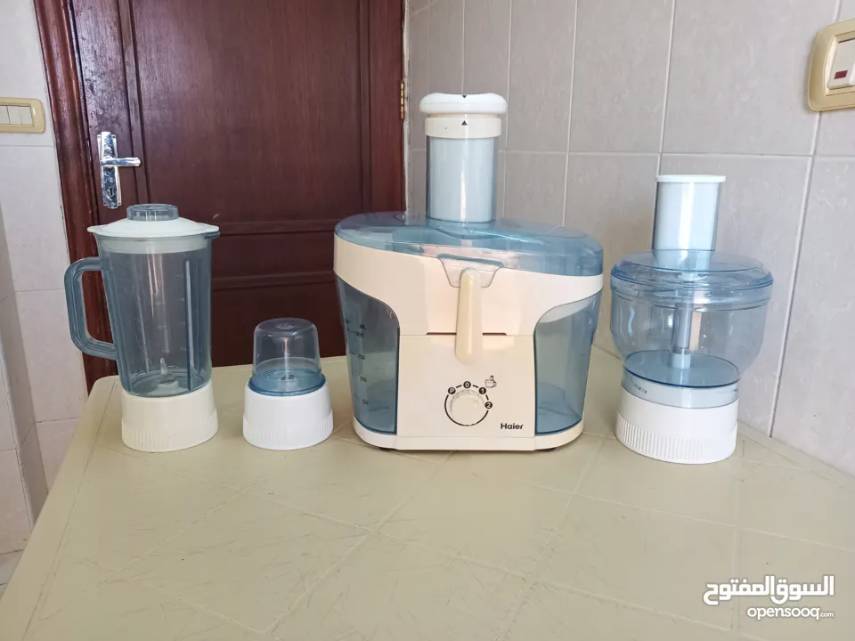Haier multifunction juice extractor 500W خلاط هاير للعصائر - (249619533 ...