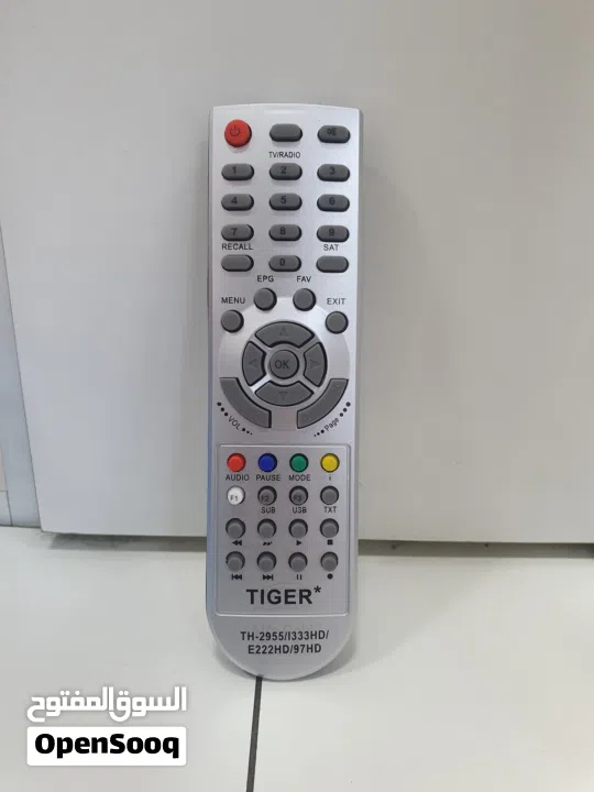 ريموت رسيفر تايجر Tiger Receiver Remote Control- متوفر جميع الريموتات ...