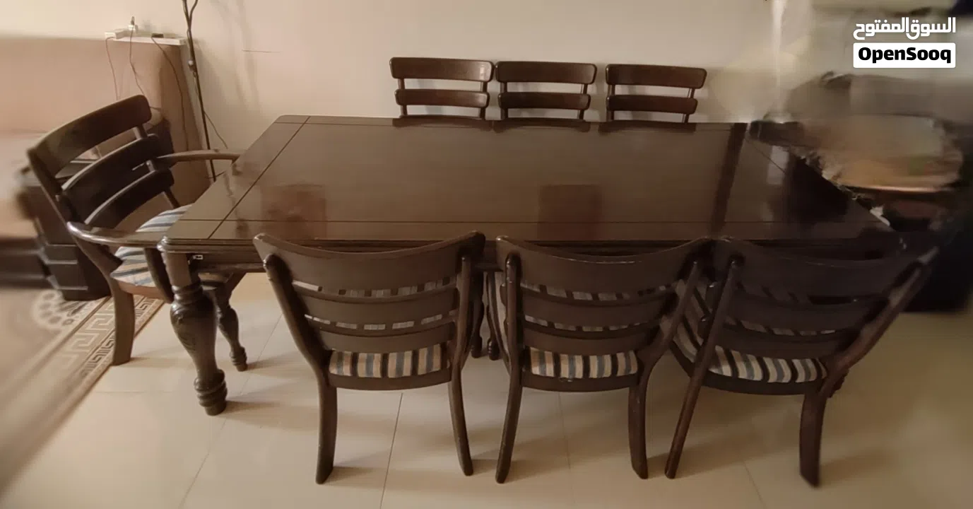 7 seater Dining table set - (239539775) | السوق المفتوح