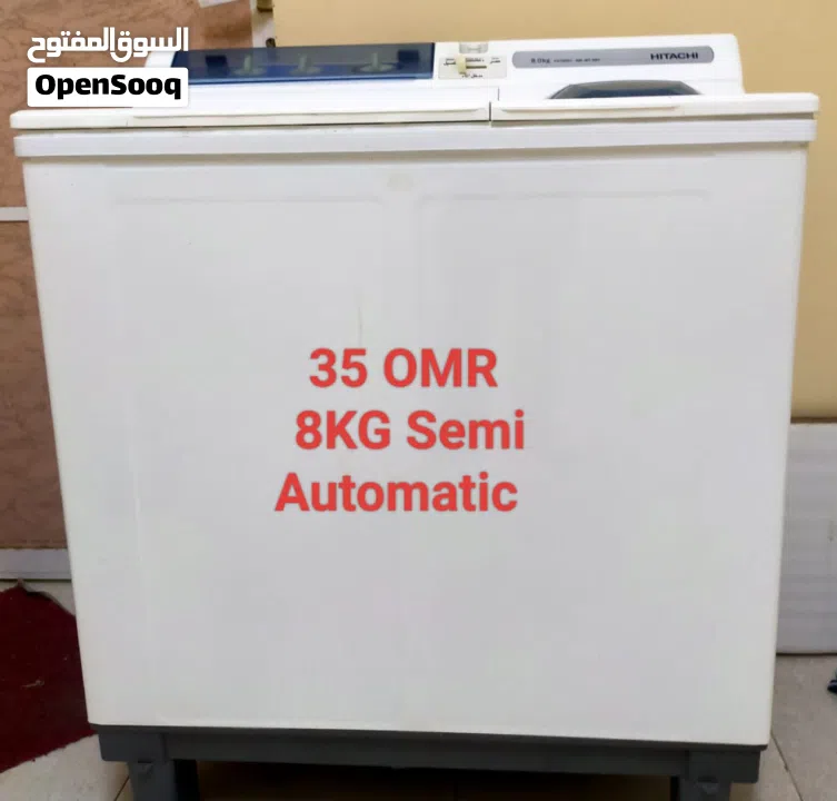 Washing Machine Hitachi 8kg Semi-Automatics - (276015549) | السوق المفتوح