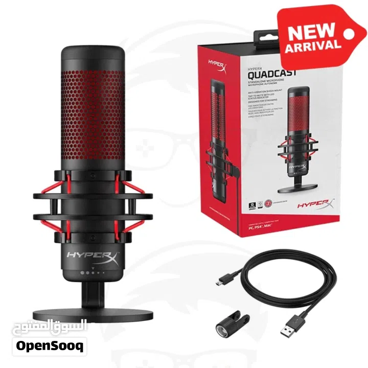 Quadcast HyperX USB Microphone - (223739110) | السوق المفتوح