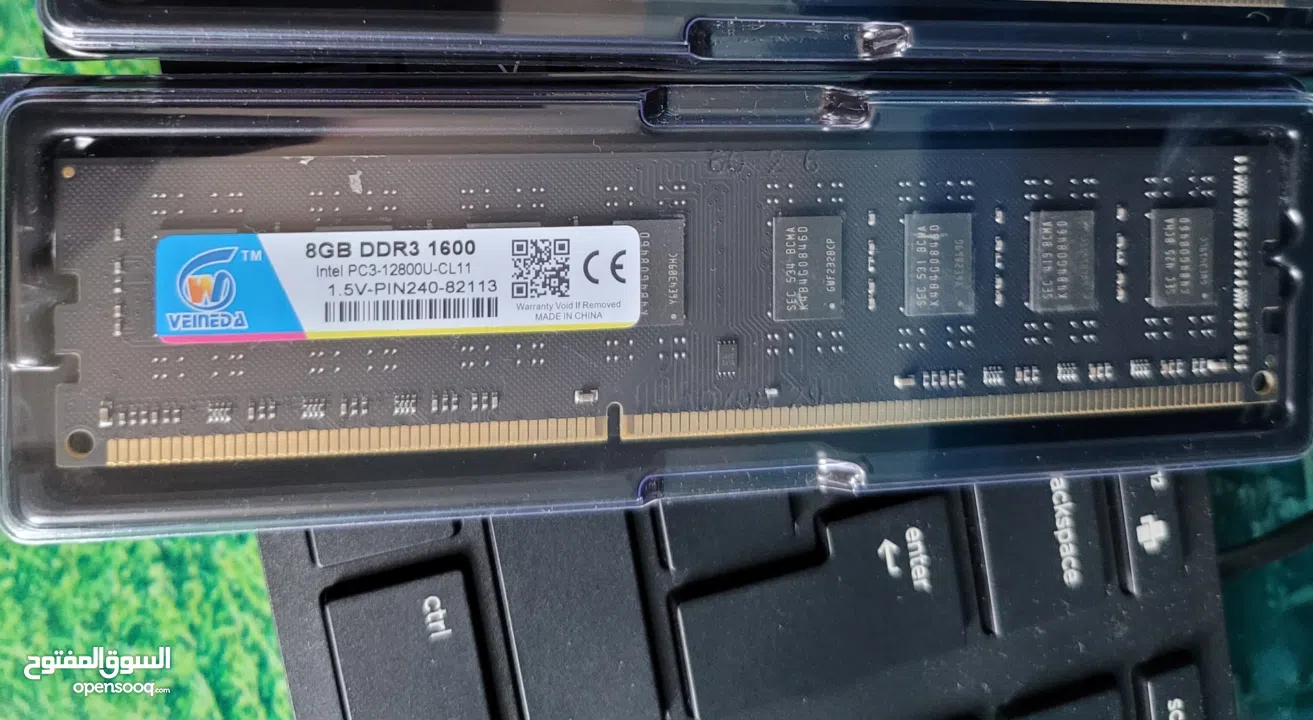Ram 8GB DDR3 1600MHz Pc New رام 8 جديدة - (222286778) | السوق المفتوح