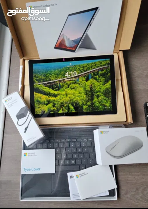 مايكروسوفت +surface pro 7+ الجيل 11 - (266626237) | السوق المفتوح
