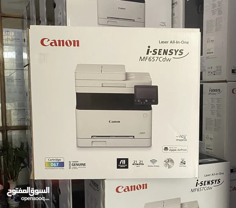 Canon i-SENSYS MF657CDW (Print, Copy, Scan, Fax) MULTI FUNCTION COLOR ...