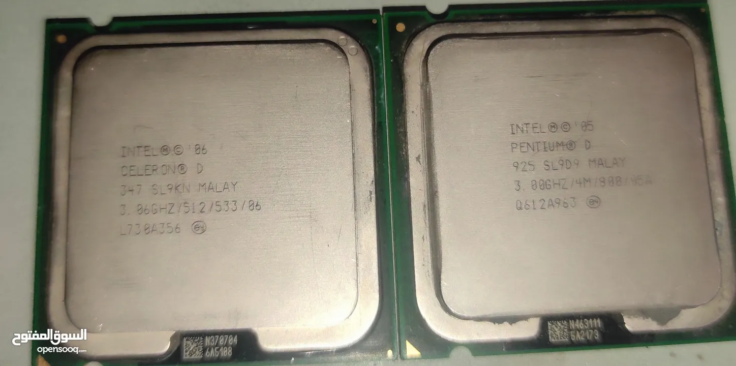 لوحة أم و معالجات عدد 2 وبور سبلاي - Opensooq