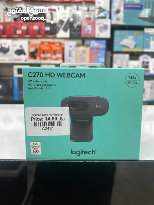 LOGITECH c 270 HD WEBCAM - (249002783) | السوق المفتوح