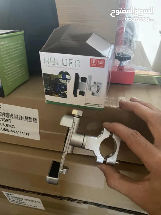 كوشوك اكسسوارات ، جك رفع الدراجة ، قاعدة نمره معدله ، حمالة تليفون ...