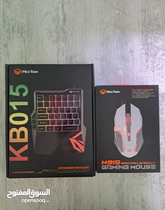 PACKAGE MeeTion KB015 ONE HANDED GAMING KEYBORD +MeeTion M915 GAMING MOUSE - (252380157) | السوق ...