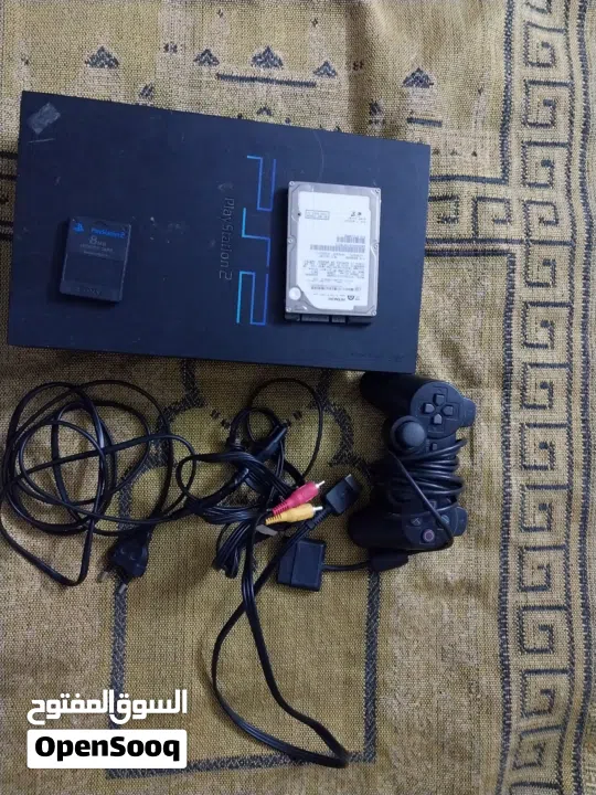 PS2 FAT للبيع : أجهزة ألعاب بلايستيشن 2 مستعمل : الزرقاء الزواهرة ...